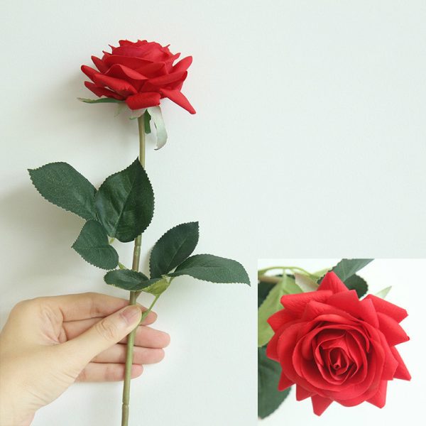 Artificial Flower Rose Stem Real Touch - Artificial Flowers Store