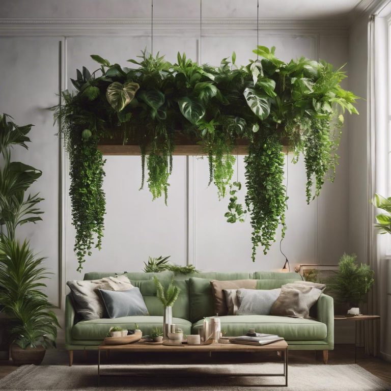 DIY Guide: How to Hang Artificial Plants for Stunning Home Decor ...